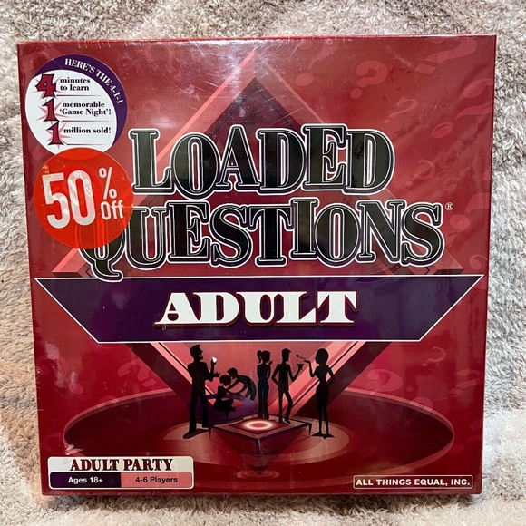 Party Supplies | Loaded Questions Adult Board Game | Poshmark